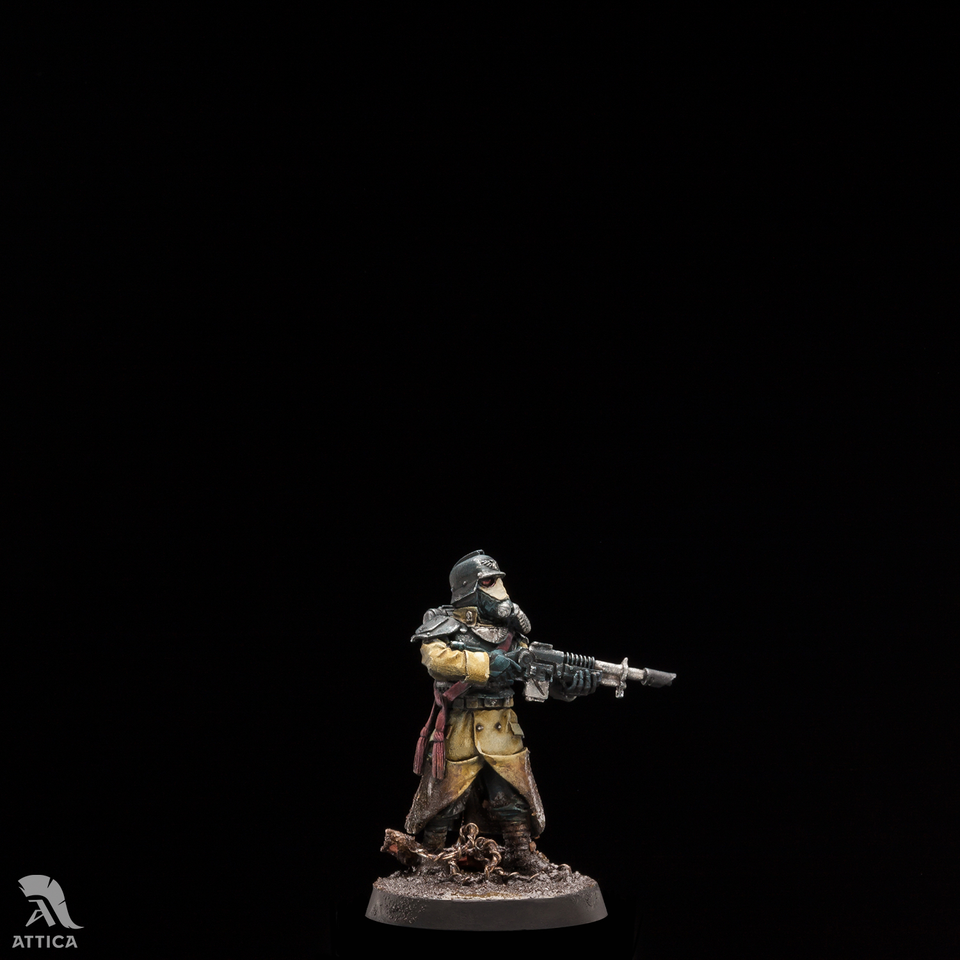 Death Korps of Krieg Command Squad painted figure Warhammer 40k Pre ...