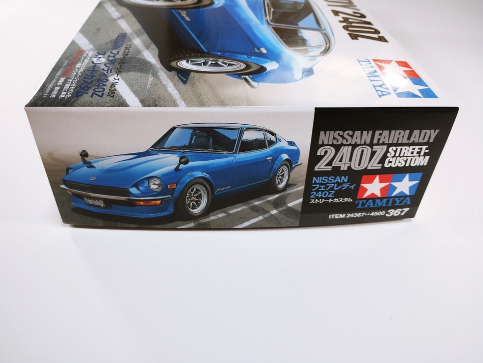 Tamiya 1/24 Scale Model Kit Datsun 240Z / Nissan Fairlady 240Z Street ...