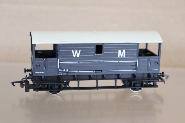 Hornby R019 LBSC Brake Van 43 Grey 00 Gauge online kaufen | eBay