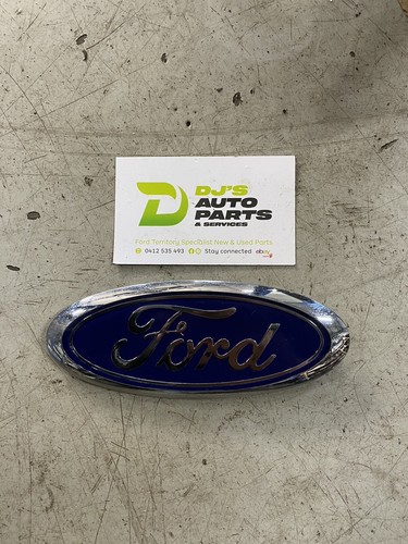 145mm OVAL "FORD" EMBLEM REAR TAILGATE BADGE LOGO FORD TERRITORY SX SY ...