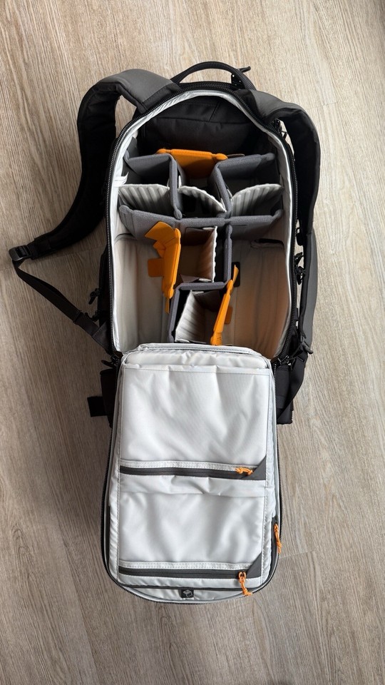 Lowepro ProTactic BP 350 AW III Black Pro Modular Backpack w/ All ...