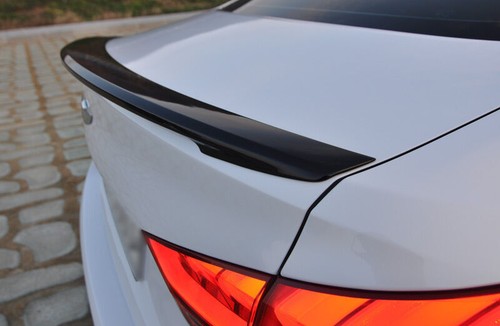 YB6 Black Rear Lip Trunk Spoiler For 2015 2018 Genesis Sedan G80 ...