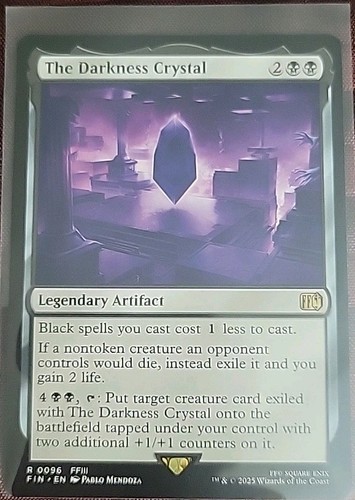 Final Fantasy Mtg The Dark Crystal Playing Card | eBay