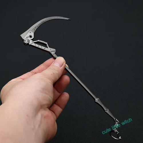 1/6 Scale Metal Pickaxe Sickle Weapon Model for 12'' Action Figure Body ...