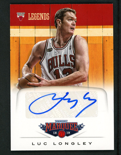 2012-13 Luc Longley Auto Panini Marquee Autographs Legends | eBay