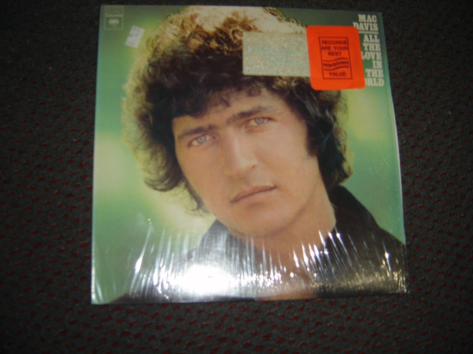 Mack Davis - All The Love In The World 1975 USA Orig. Vinyl LP SW E/E ...