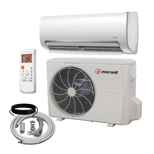 Everwell® 12000 - 24000 BTU Mini Split Air Conditioner System 17 SEER2 | eBay