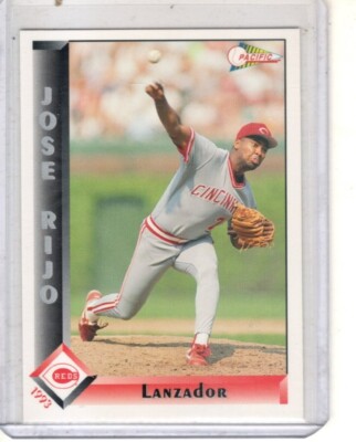 1993 Pacific Spanish Baseball Card #88 Jose Rijo Cincinnati Reds | eBay
