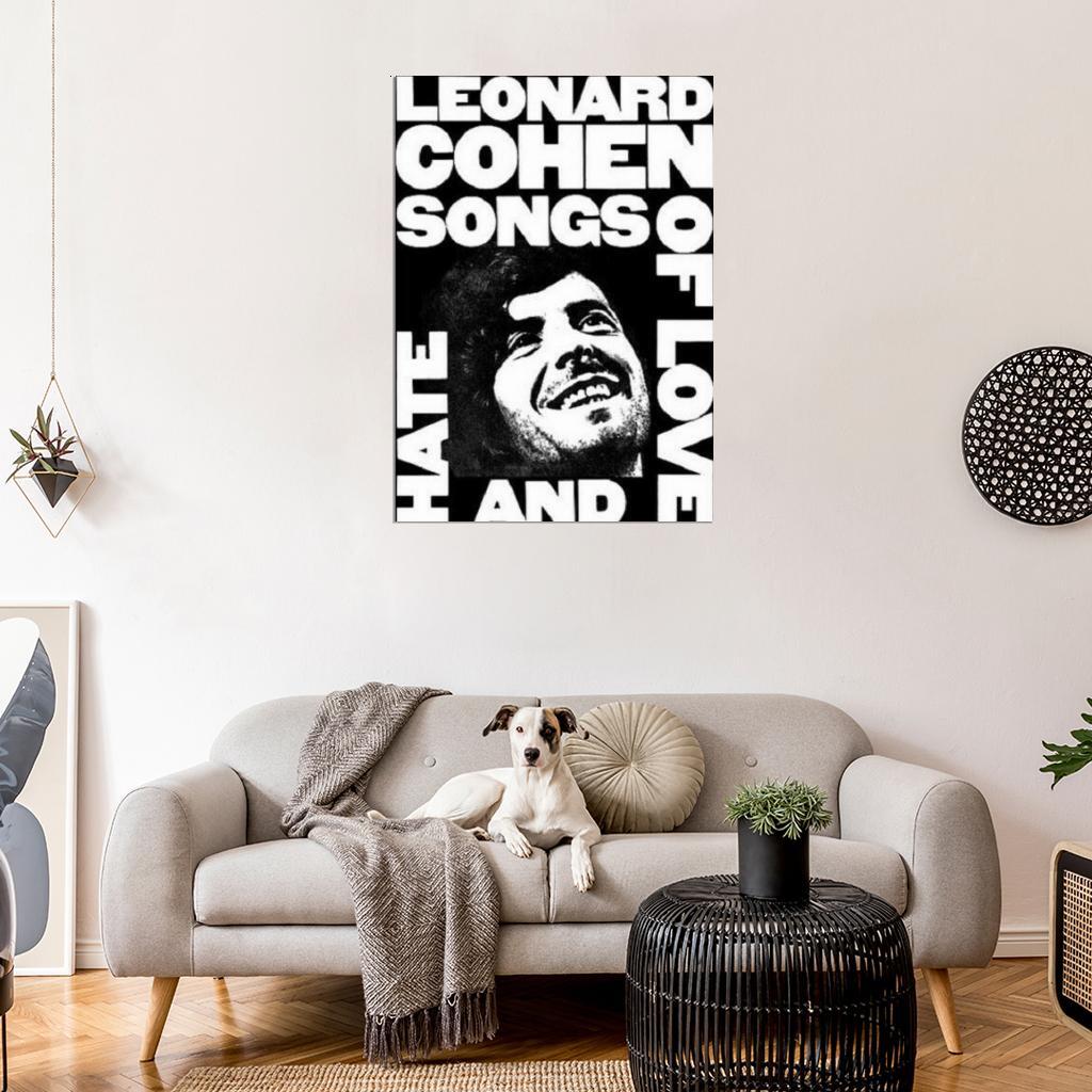 61112 LEONARD COHEN SONGS OF LOVE AND HATE Wall Decor Print Poster | eBay