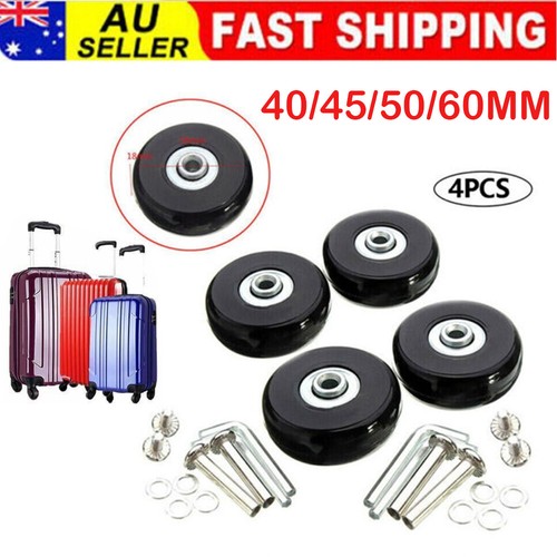 4PCS Luggage Suitcase Wheels Axles Repair Kit Replacement Dia.40mm/50mm ...