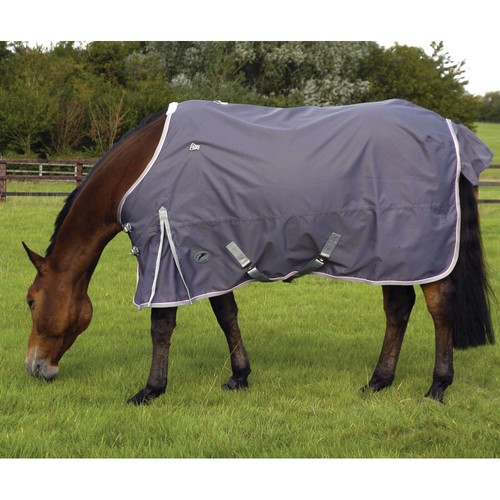 JHL LIGHTWEIGHT TURNOUT RUG STANDARD NECK LITE HORSE /PONY NO FILL ...
