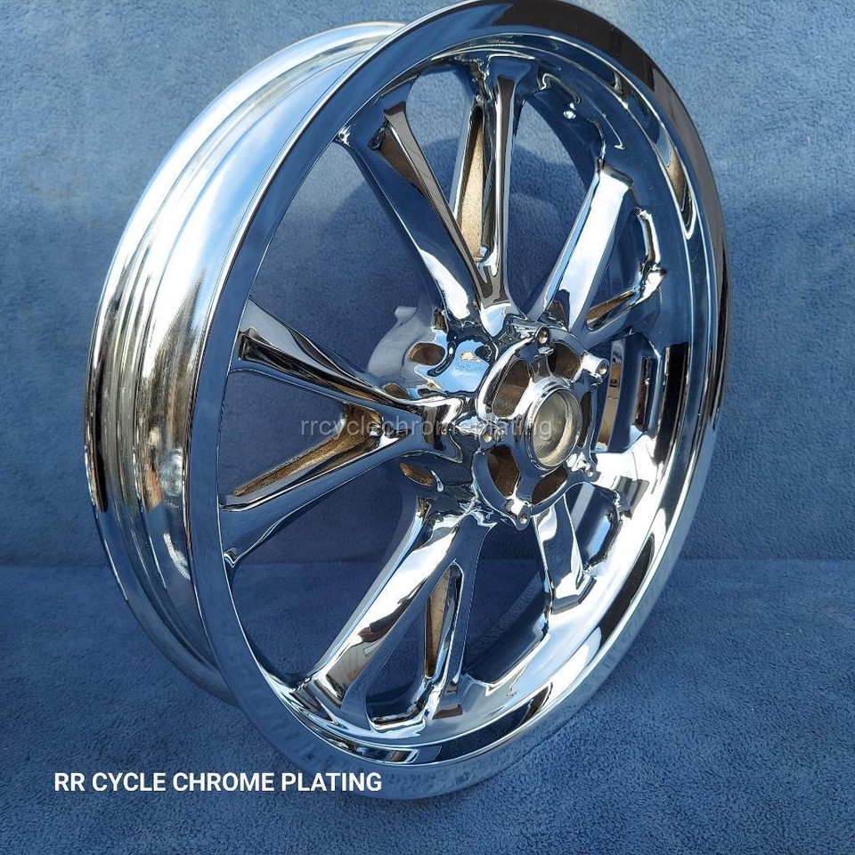 18-24 Chrome Honda GL1800 Goldwing Rims Wheels Front Rear Exchange ...