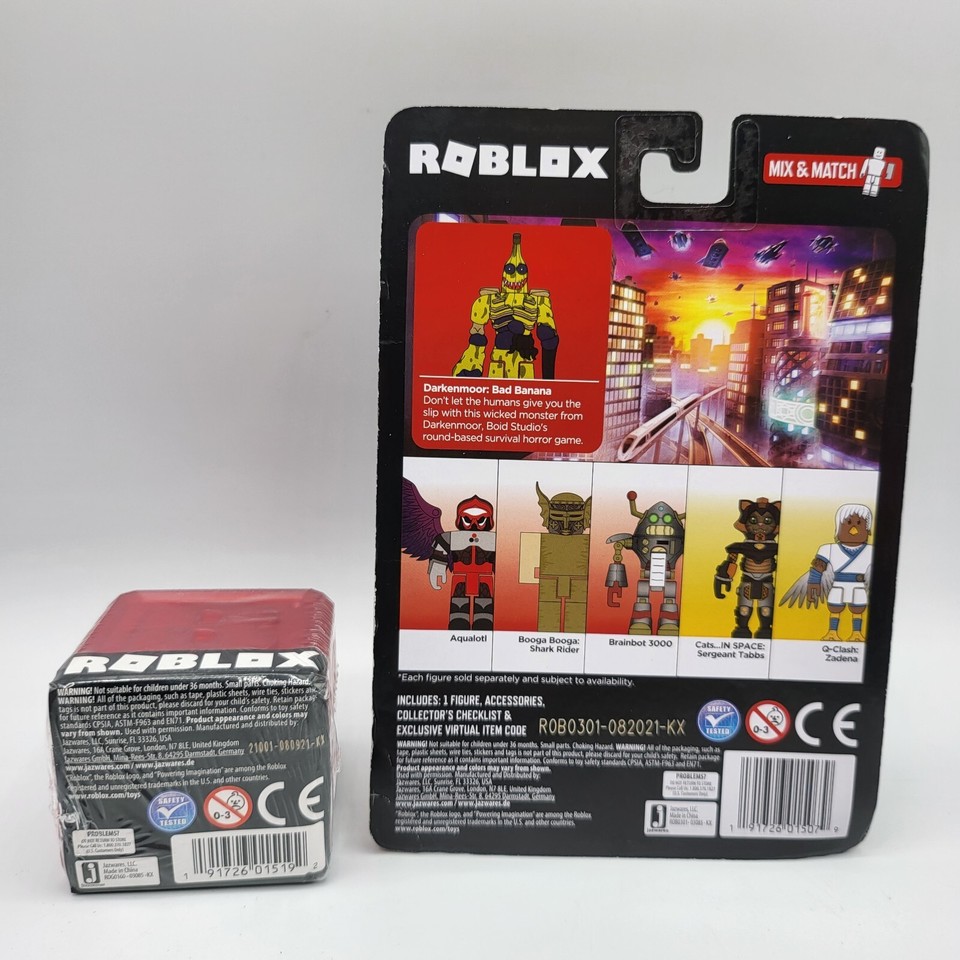 Roblox Darkenmoor: Bad Banana & Series 5 ROBLOX Cube both w/Virtual ...