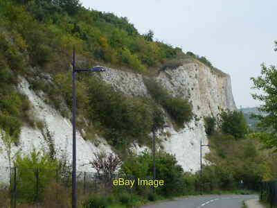 Photo 6x4 Old quarry edge at Bluewater, Kent Swanscombe c2014 | eBay UK