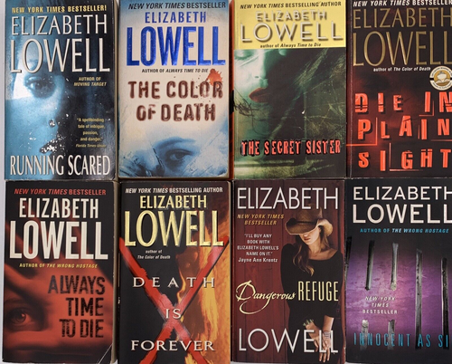 Eight Elizabeth Lowell Novels, Published 2002-2013, Paperback Books ...