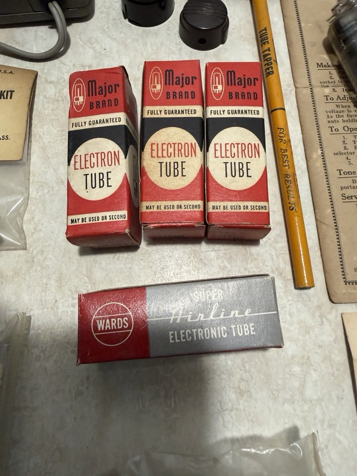 Vintage Heathkit Model GD-1B + Wards Electron Tube Handy Tube Tapper ...