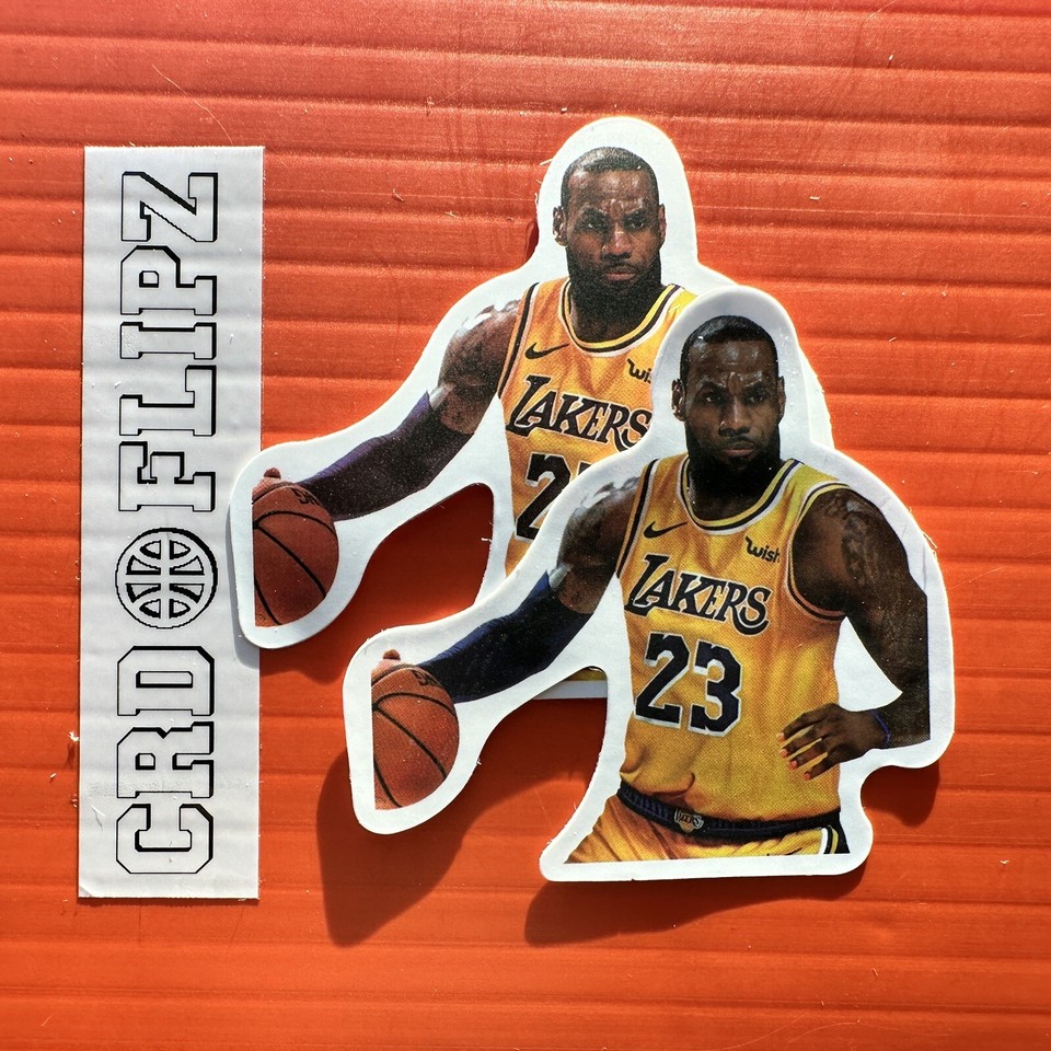 LEBRON JAMES STICKER Basketball Los Angeles Lakers NBA Cavs Heat | eBay