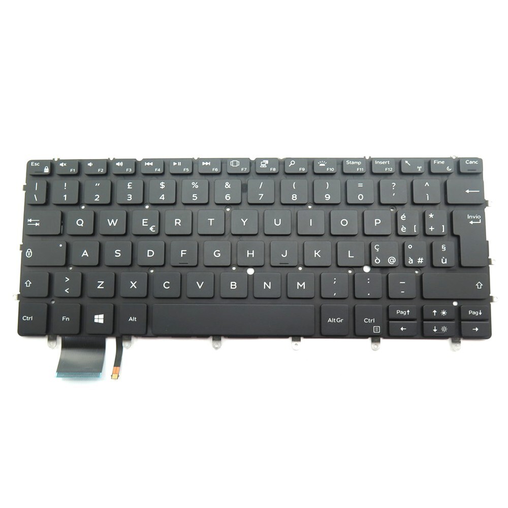IT Keyboard For DELL XPS 13 9370 9380 9305 7390 0D1TFD D1TFD NSK-EN0BC ...