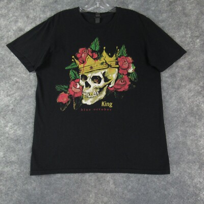 Blue October King Concert Tour 2019 Shirt Medium Black Short Sleeve ...