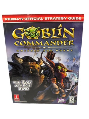 Goblin Commander: Unleash the Horde PRIMA Strategy Guide GAMECUBE PS2 ...