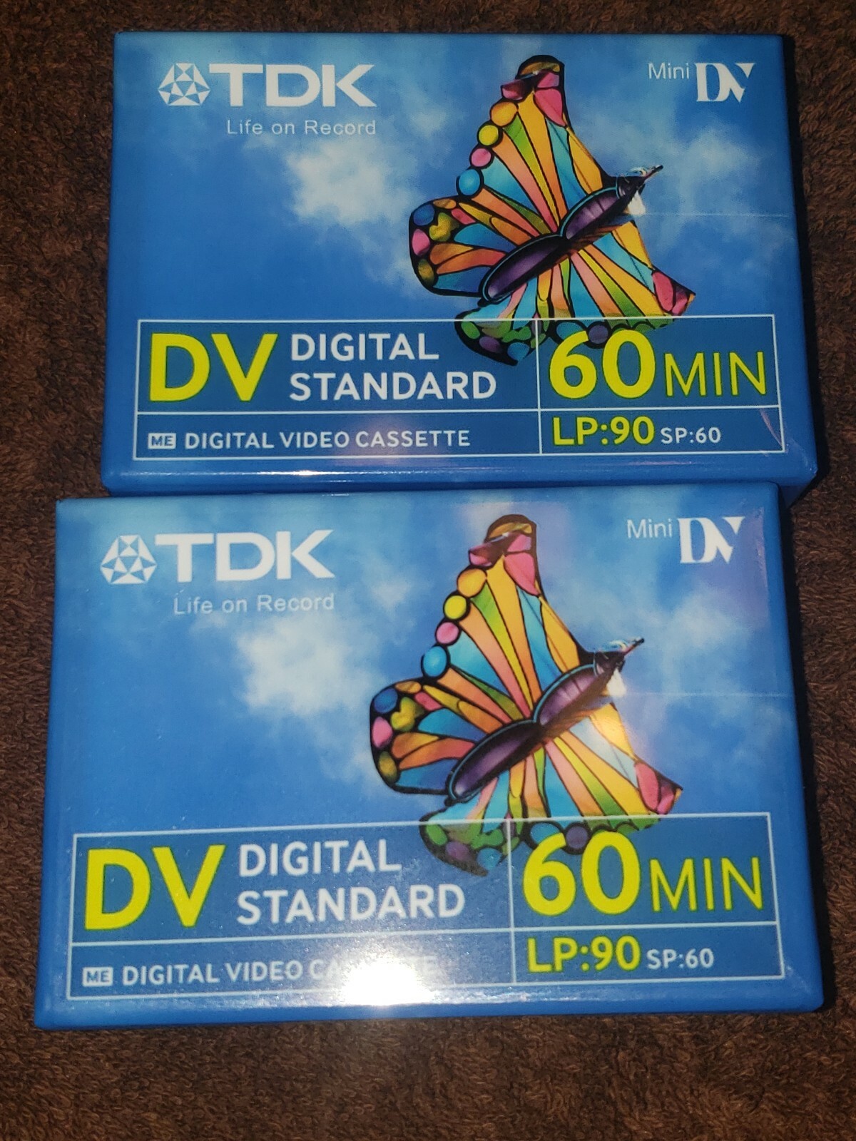(2) TDK Mini DV Digital Standard Video Cassette New & Sealed | eBay
