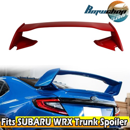 Fits 22-25 SUBARU WRX 5th VB STI Type 4D Rear Trunk Spoiler Wing ...