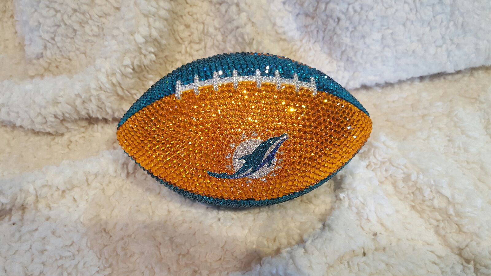 PACKERS FOOTBALL,SWAROVSKI CRYSTAL FOOTBALL,NFL bling ball,crystal ...