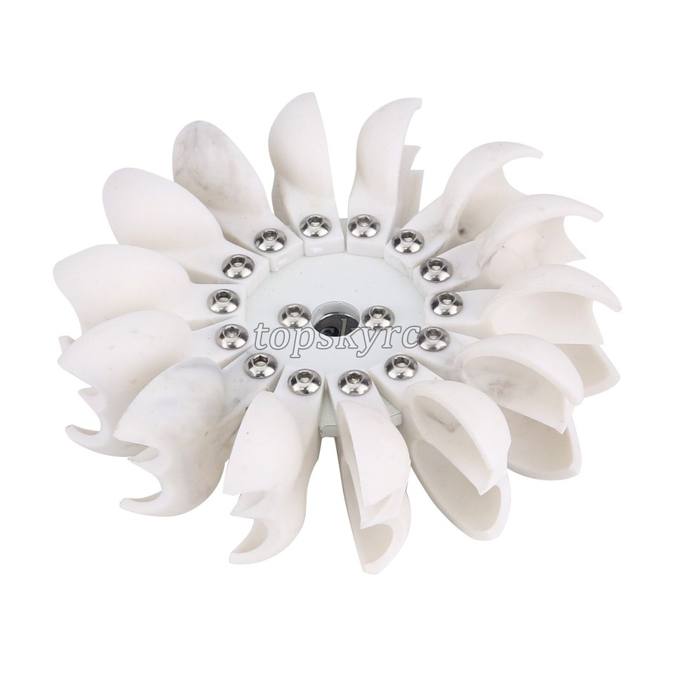 Pelton Wheel Turbine Pelton Water Wheel 96mm/3.8" for Hydro Generator ...