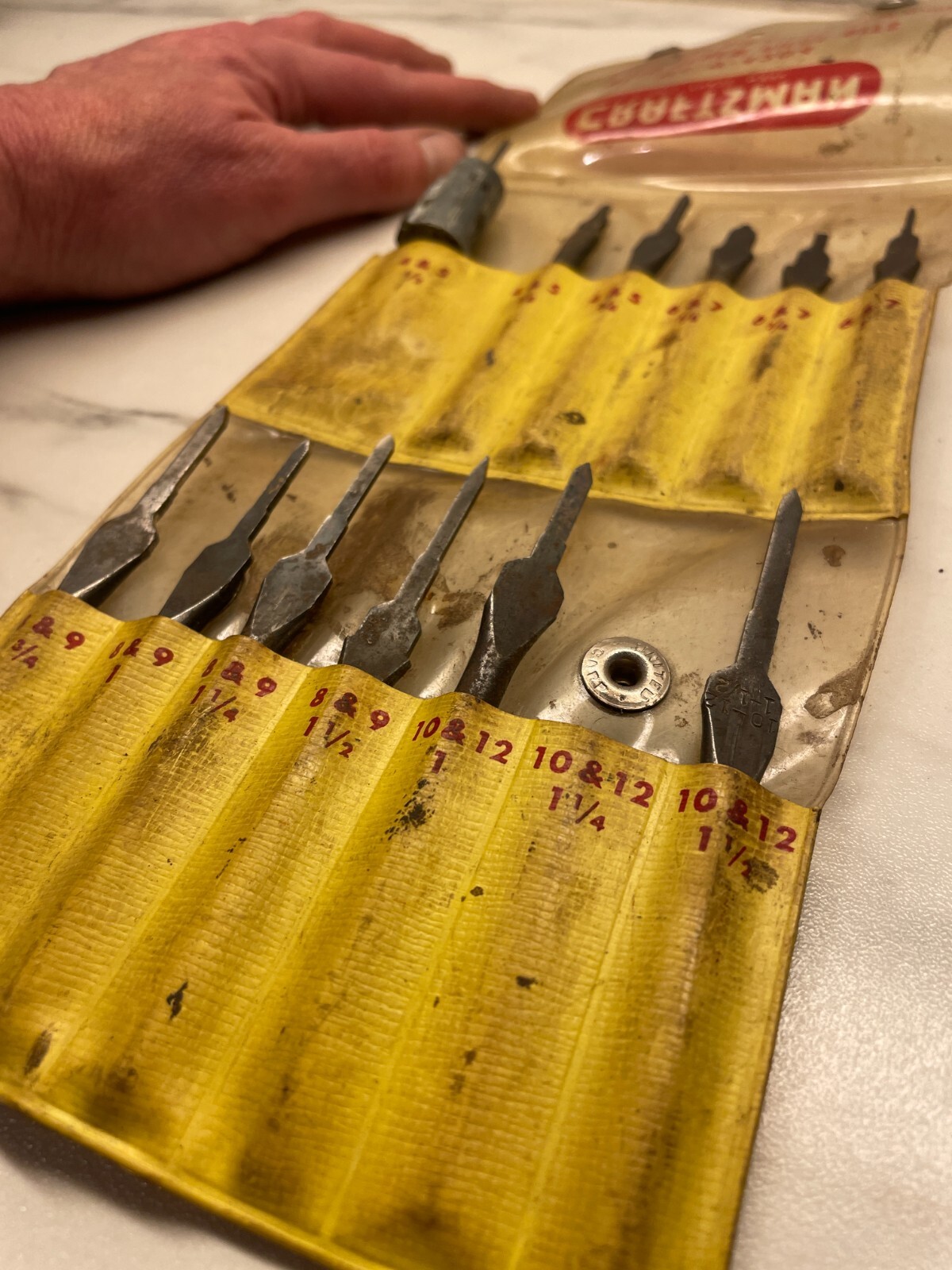 Craftsman Wood Screw Pilot Bits Set 9-4204 94204 Crown Logo Lot380 for ...