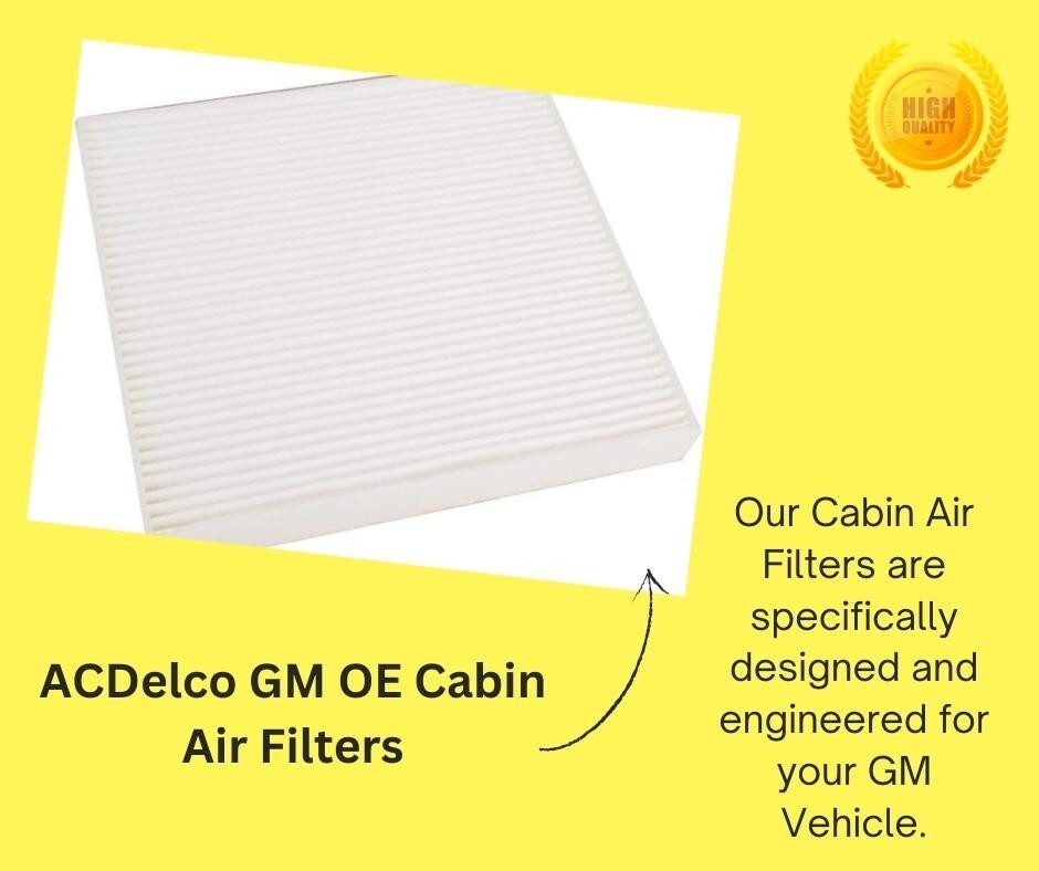1Pcs OEM Cabin Air Filter ACDelco Original Equipment CF188 Fits For GM ...