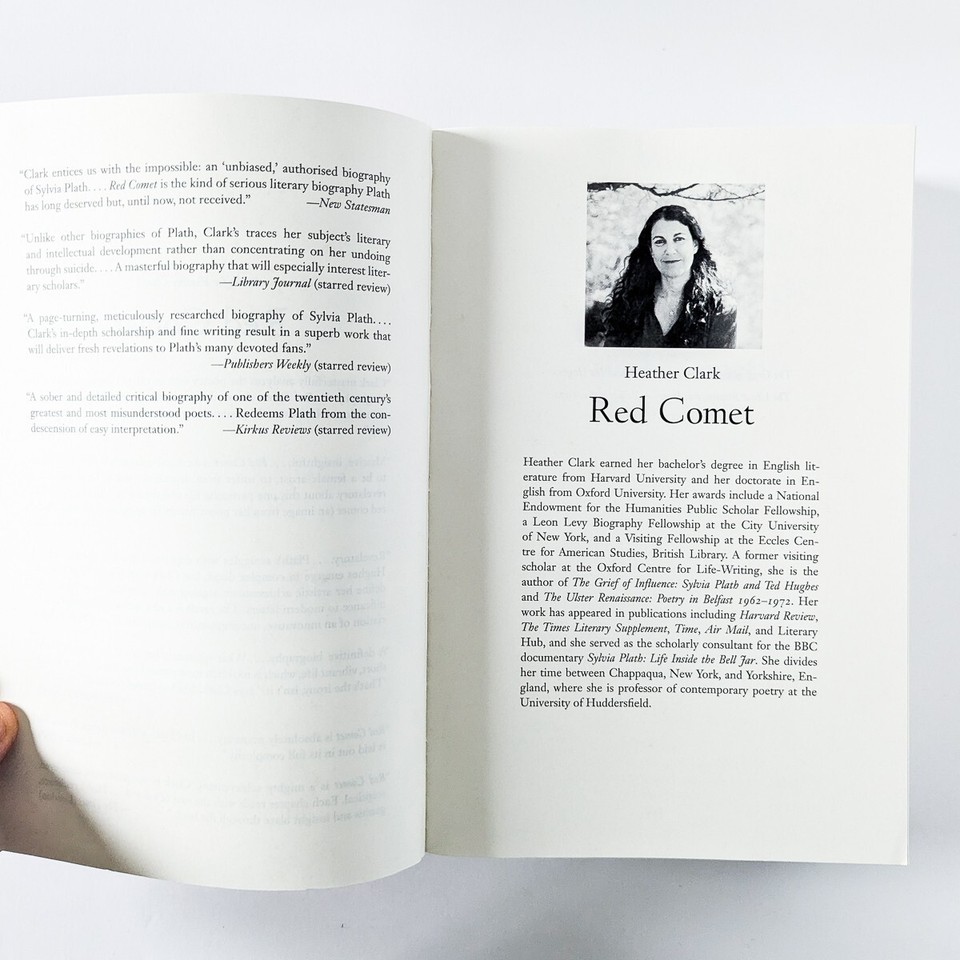 RED COMET The Short Life And Blazing Art Of Sylvia Plath Heather Clark ...