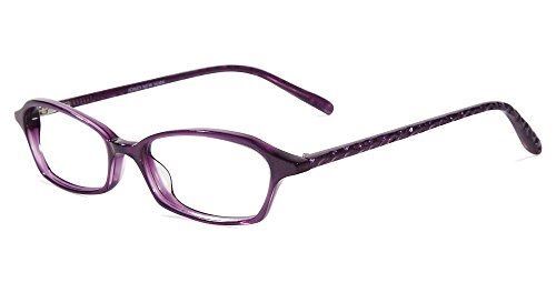 Jones New York J220 Women's Cateye Designer EyeGlasses Frame Purple ...