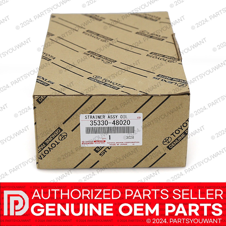 GENUINE Toyota Lexus OEM Automatic Transmission Oil Filter Strainer ...