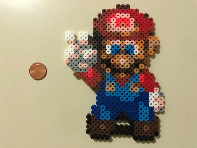 MARIO SUPER MARIO RPG BEAD SPRITE PERLER ART RETRO NINTENDO SNES SQUARE ...