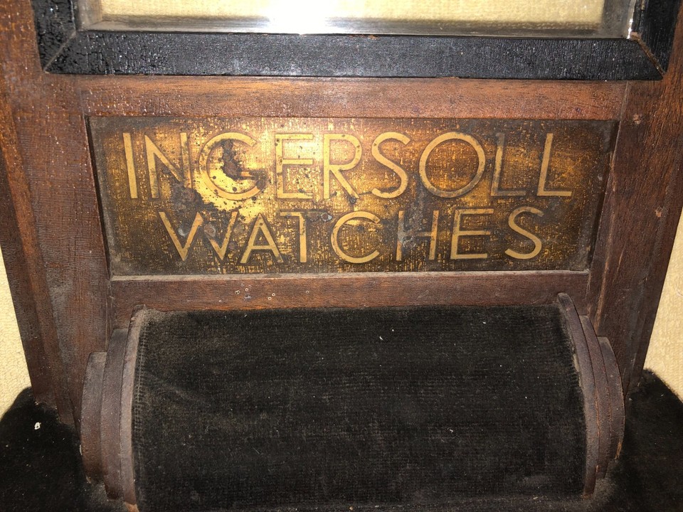 Vintage Ingersoll Watch Counter Top Display | eBay