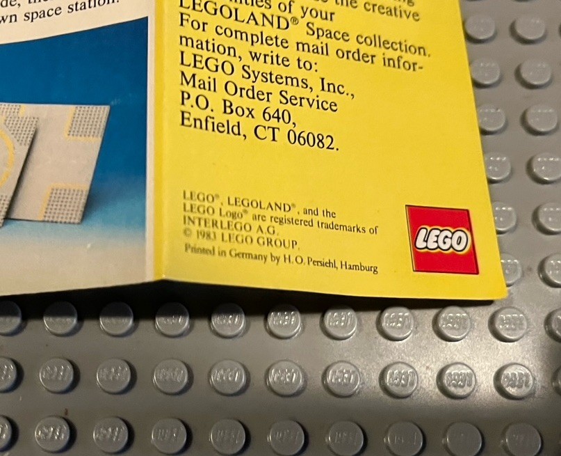 Lego Legoland 6701 Space System Mini-figures 100% Complete with Box ...