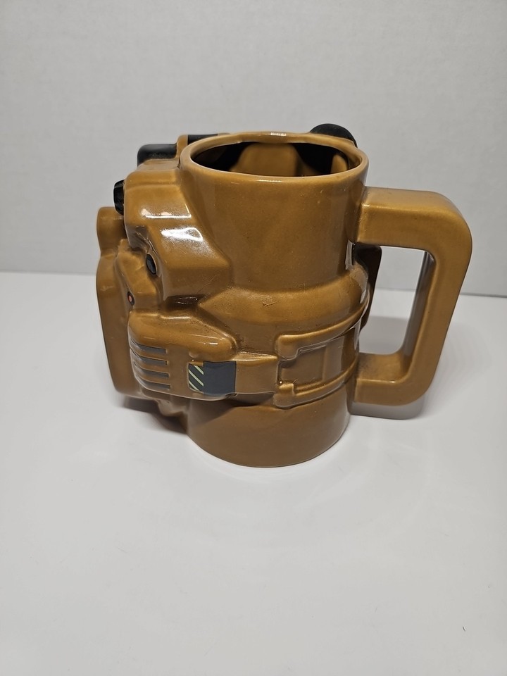 ThinkGeek Fallout Pip Boy Ceramic Mug 45 OZ Fallout Just Funky Robco ...