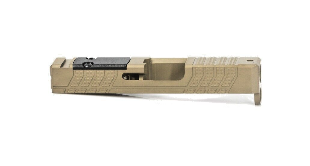 G43X Slide - FDE Knurled Slide with RMSc Cut fits Glock 43/43X | eBay