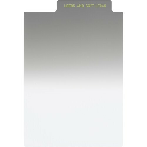 LEE Filters 85x115mm LEE85 0.6 Neutral Density Soft Grad Filter ...