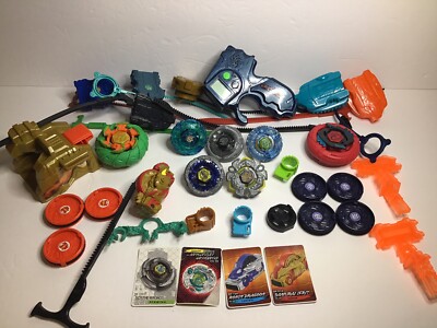 Beyblade lot of BeyWheelz + Launchers | eBay