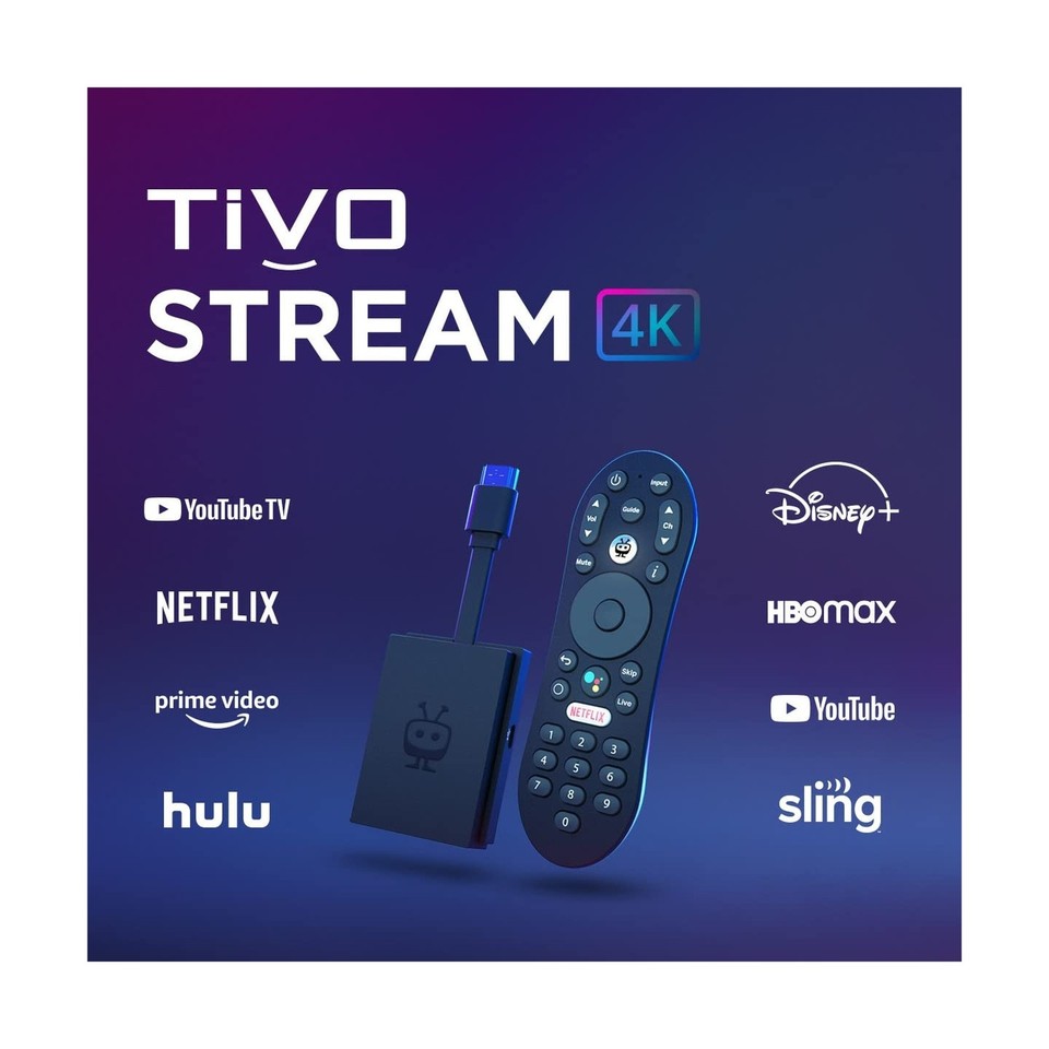 TiVo Stream 4K – Every Streaming App and Live TV on One Screen – 4K UHD ...