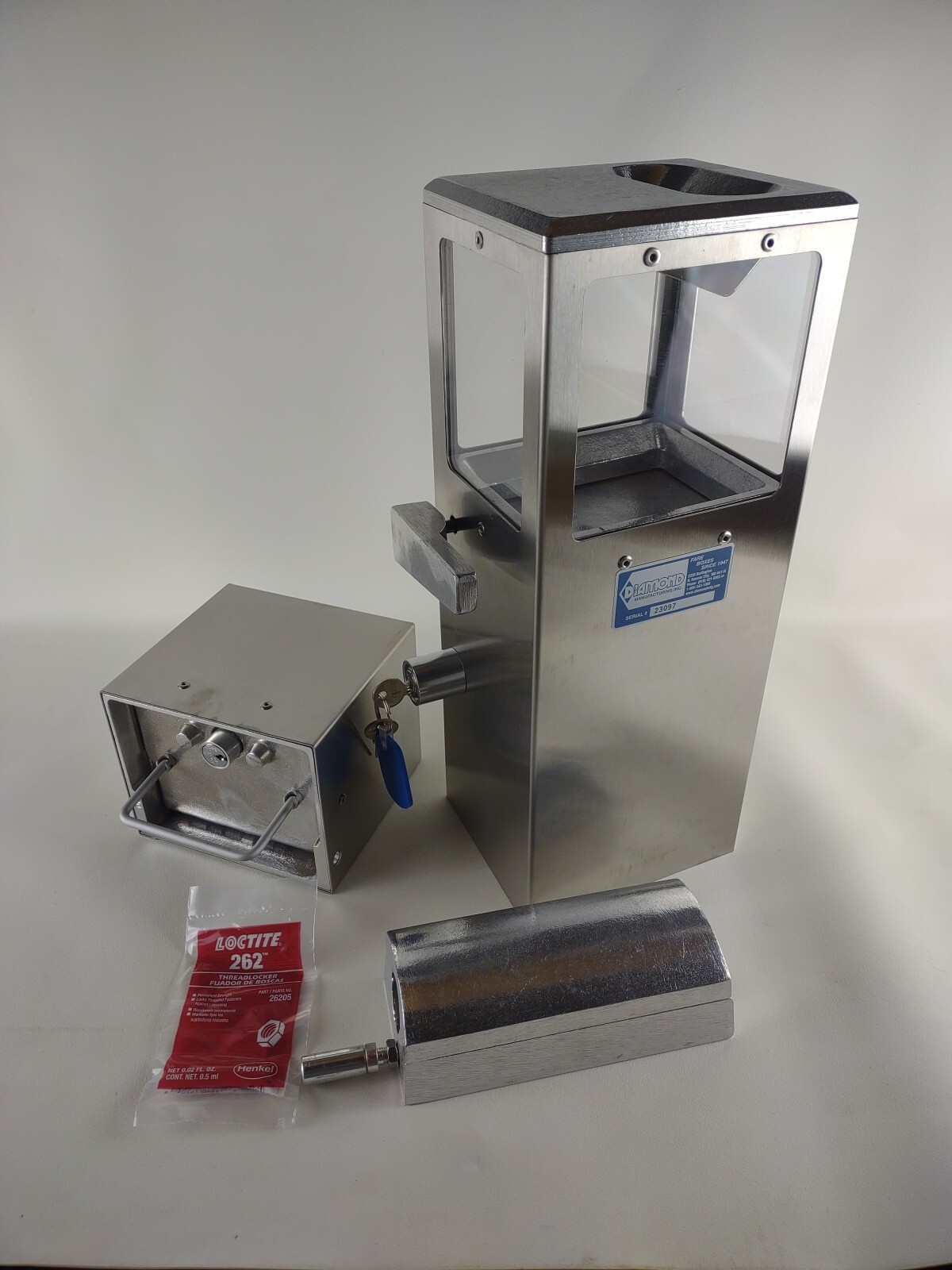 DIAMOND MANUFACTURING XV XV000 FAREBOX with 2 VAULTS & KEYS (18F) | eBay