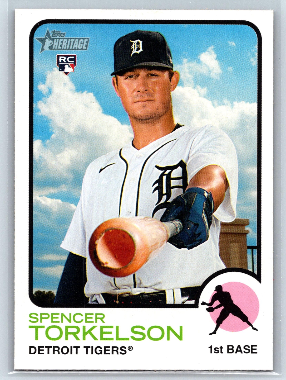 Spencer Torkelson 2022 Topps Heritage RC Detroit Tigers #531 | eBay