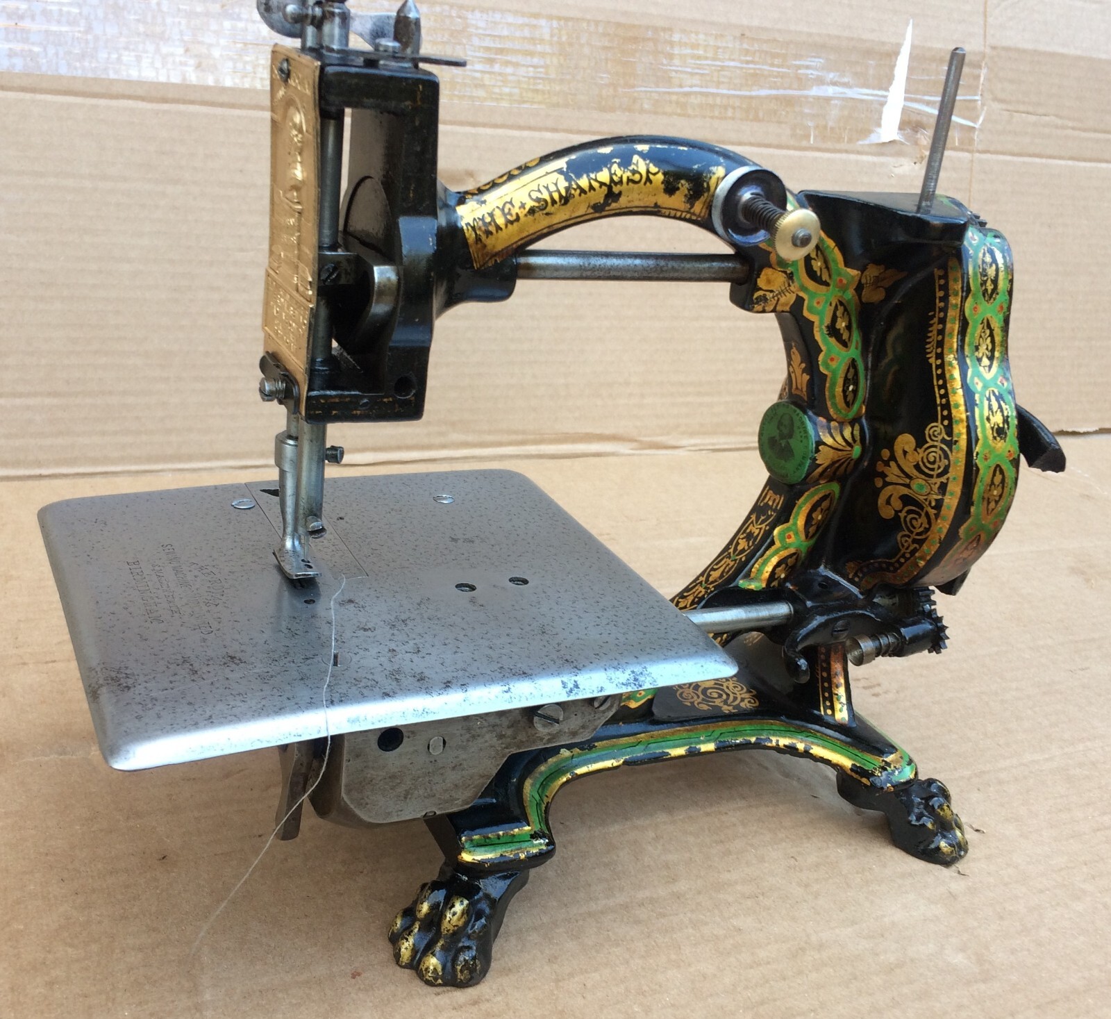 The Shakespear Antique Sewing machine head only | eBay