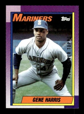 GENE HARRIS 2017 TOPPS BUYBACKS - REDISCOVER TOPPS 1990 - STAMPED ...