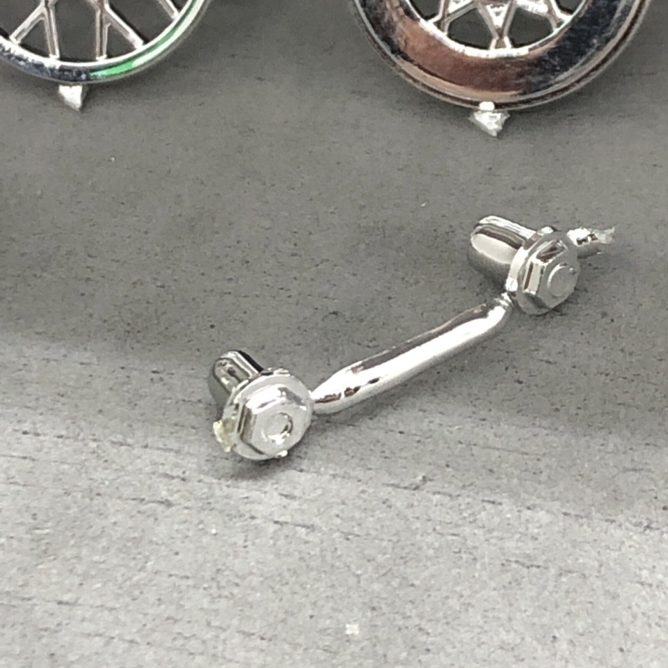 Wire Dragster Drag Racing Wheels Goodyear Tires Center Hubs 1:25 LBR ...