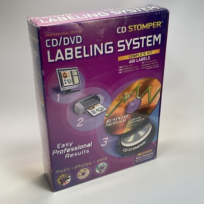 CD, DVD & Disk Labels - Cd Stomper Pro