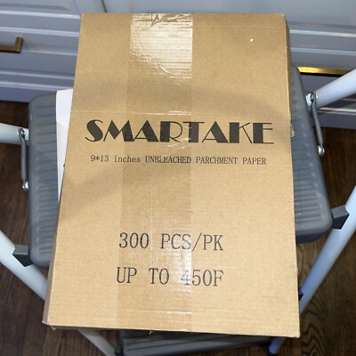 300 Pc Parchment Paper Sheets, 9x13 In Unbleached Parchment Paper for ...