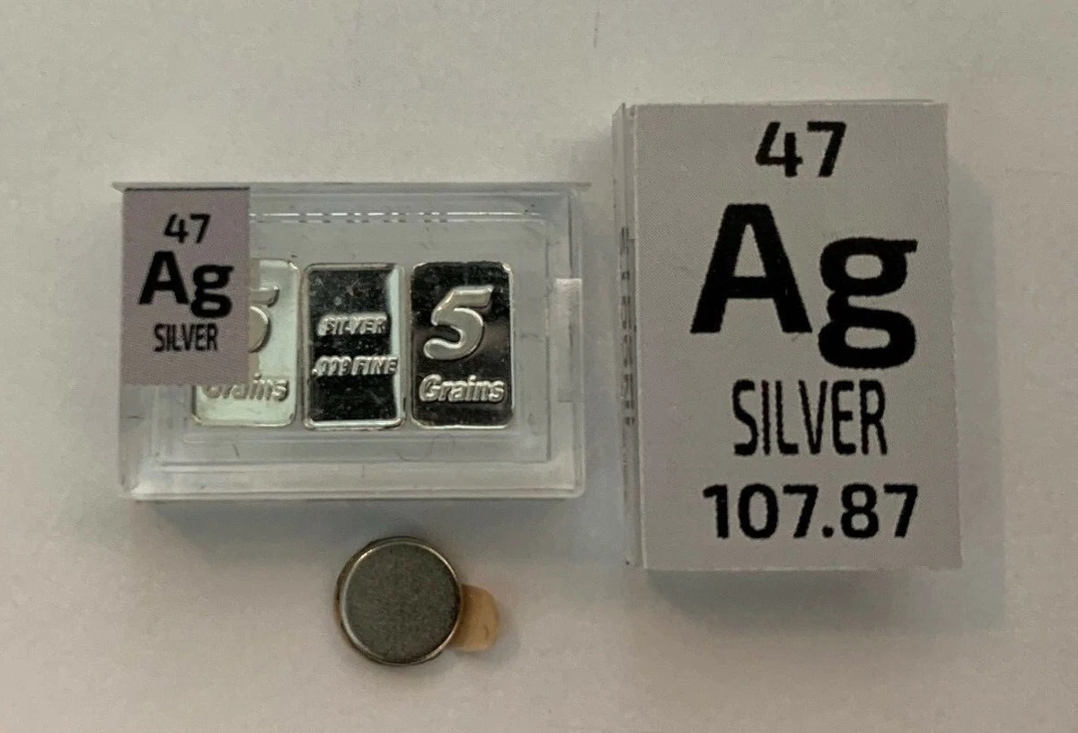 Pure Silver Element
