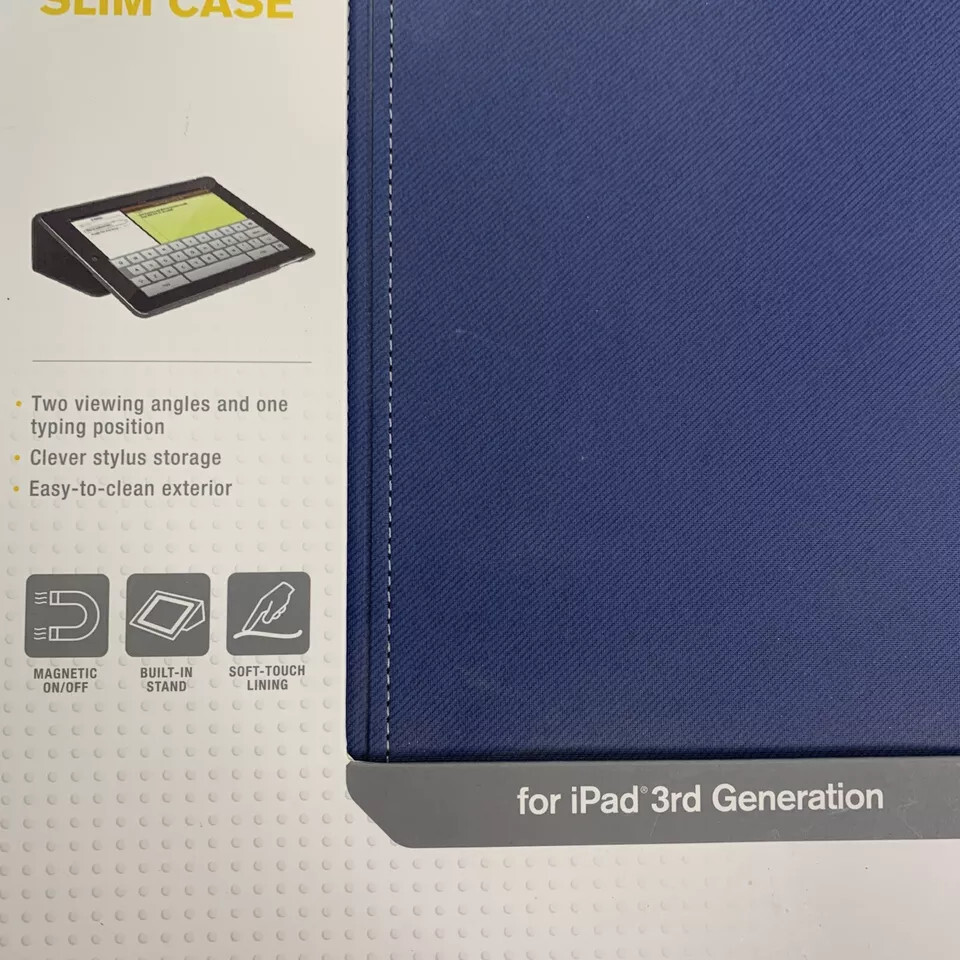 NEW Targus Simply Basic Tablet Cover for iPad 2nd & 3rd Generation Slim ...